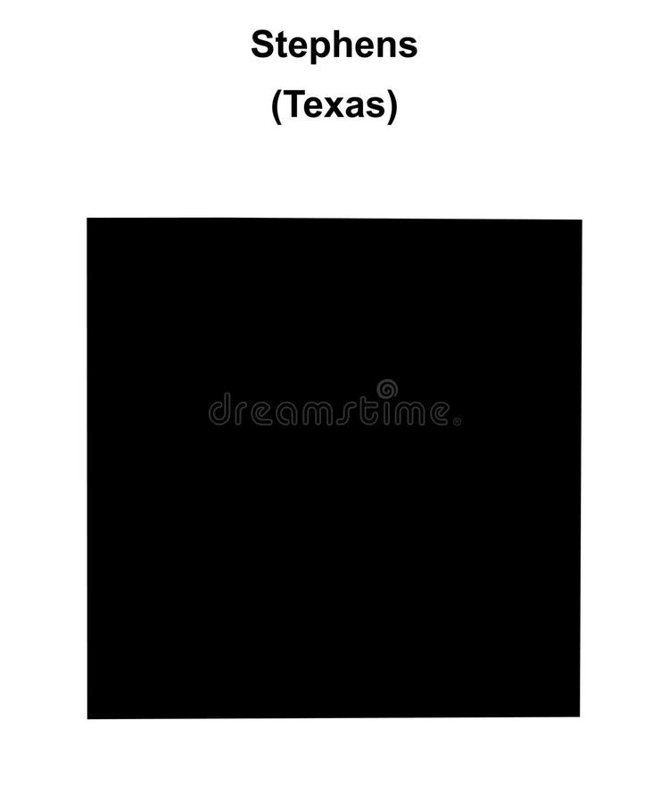Stephens outline map stock vector. Illustration of outline - 361794151
