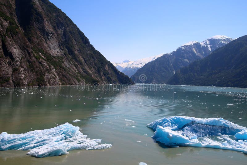 Iceberg in the Stephens Passage, Panhandle, Alaska Stock Image - Image ...