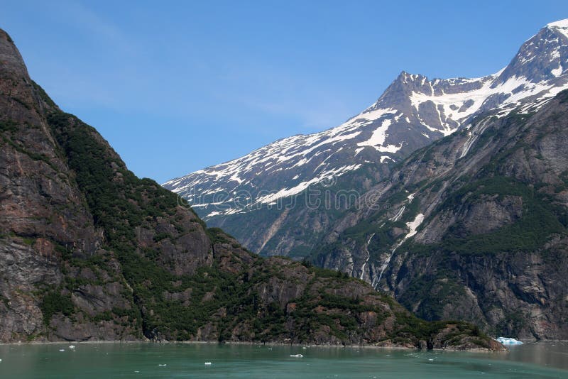 Mountain Landscape in the Stephens Passage in the Boundary Ranges ...