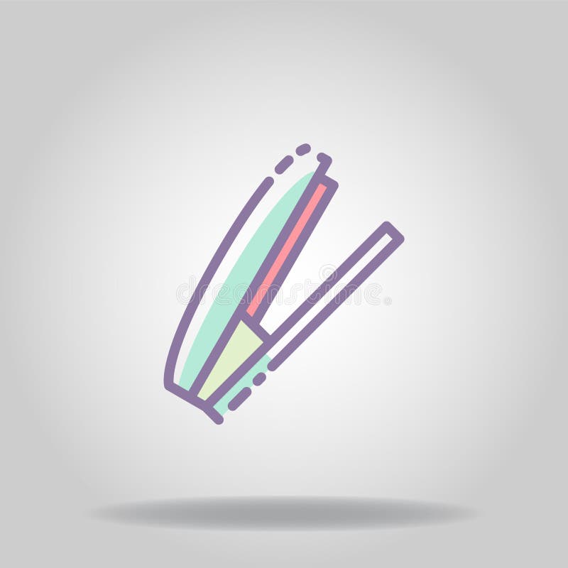 Stepler Icon or Logo in Pastel Color Stock Vector - Illustration of ...