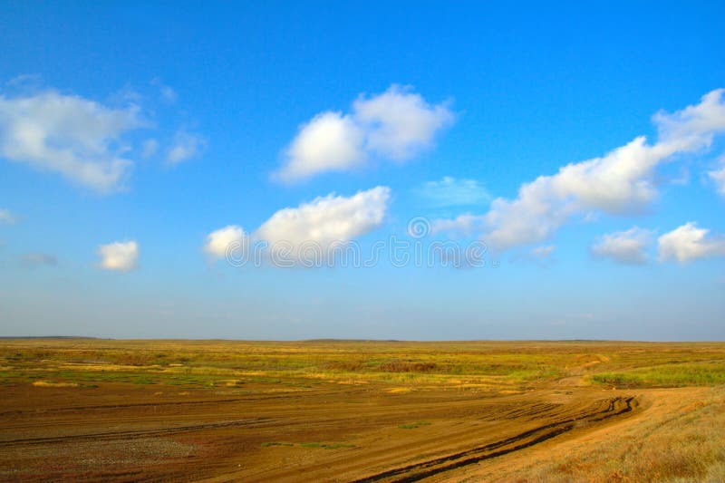 Steppe stock photo. Image of wilderness, nature, horizon - 10511410