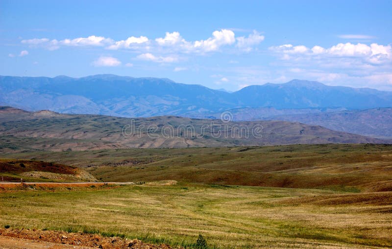 Steppe Landscape stock photo. Image of tuva, summer, view - 6009056
