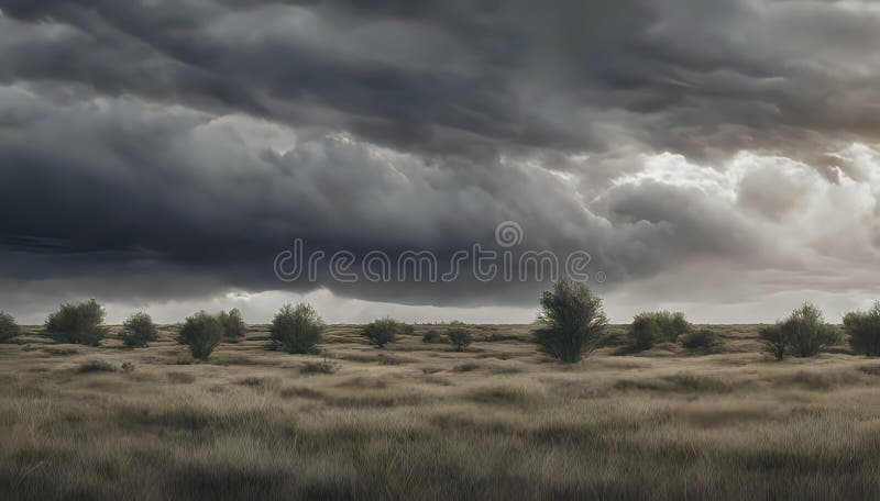Wind-Swept Steppe stock illustration. Illustration of rolling - 325330593
