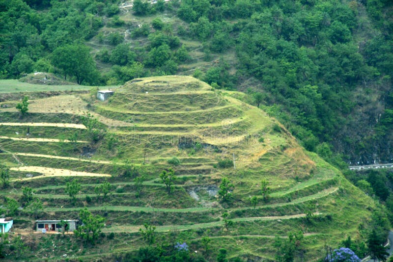 Stepped Hill stock image. Image of prevention, tread, soil - 9303517