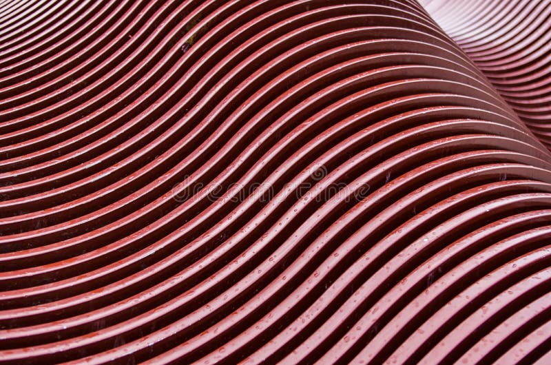 Stepped Metal Wave Patterns Stock Image - Image of background, maroon ...