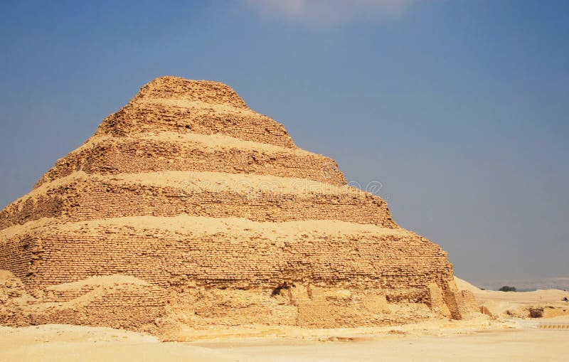 The Step Pyramid of Djoser in Egypt, Famous, Landmark Stock Photo ...