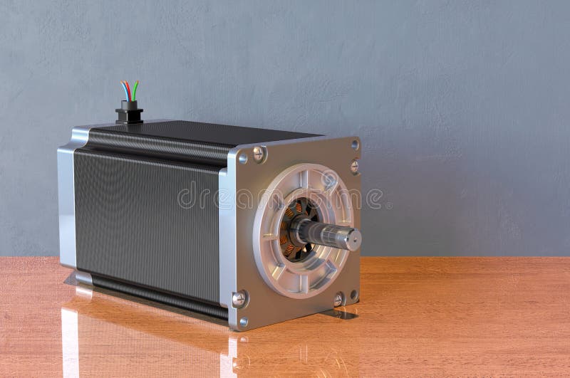 Stepper Motor Outline Icon Vector Design Illustration Stock Vector ...