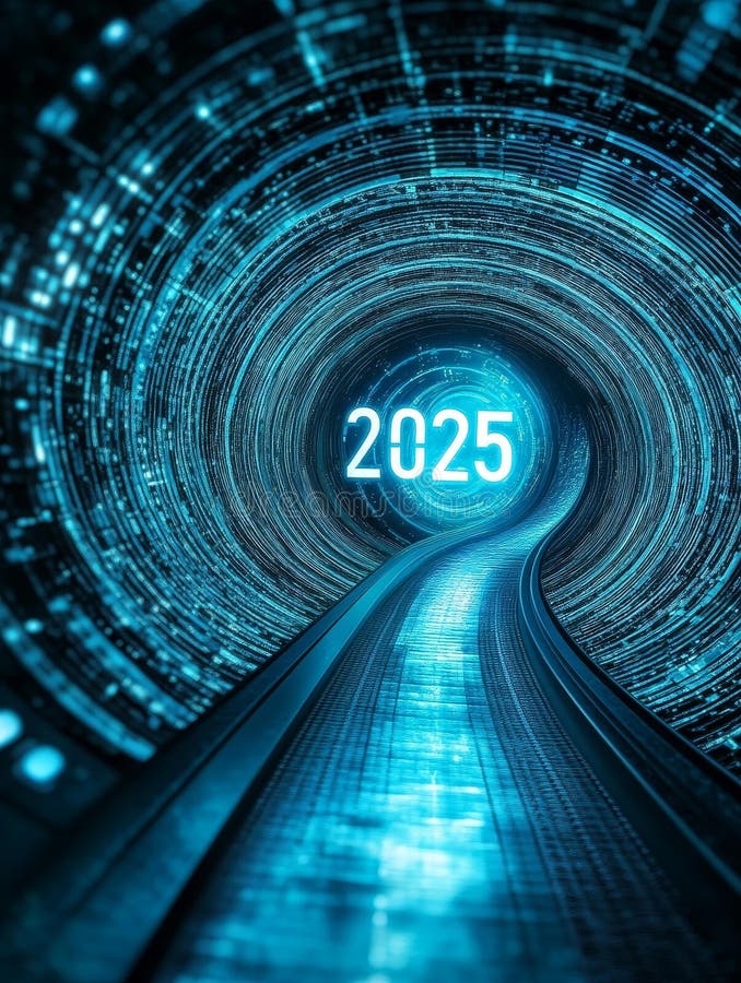 Stepping into 2025 a Digital Journey Future Technology Progress ...