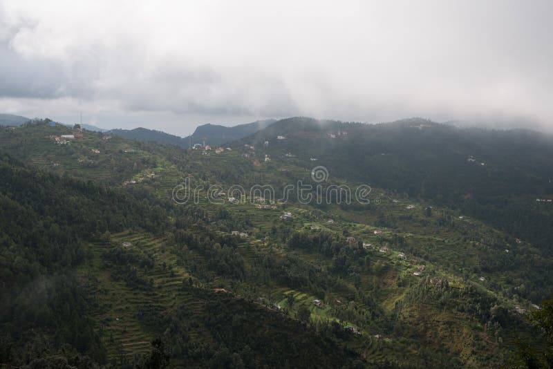 Stepping Fields in Himalayas Editorial Image - Image of ground, field ...