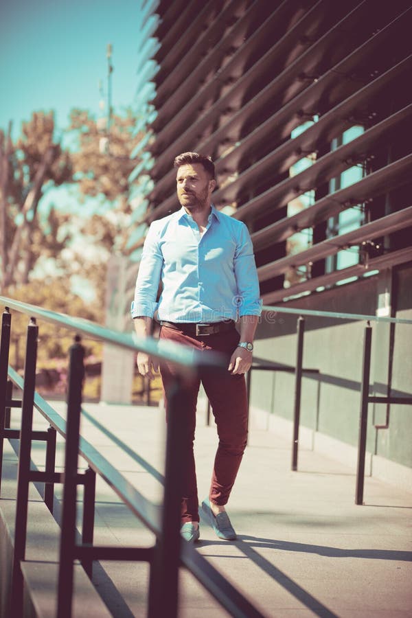 Stepping out in style stock photo. Image of casual, males - 150116630