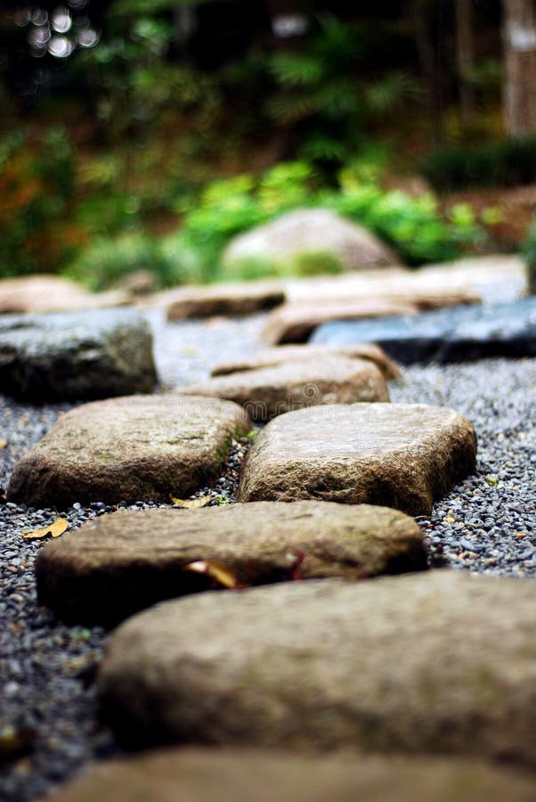 Stepping Stone stock photo. Image of landscape, next - 13261148