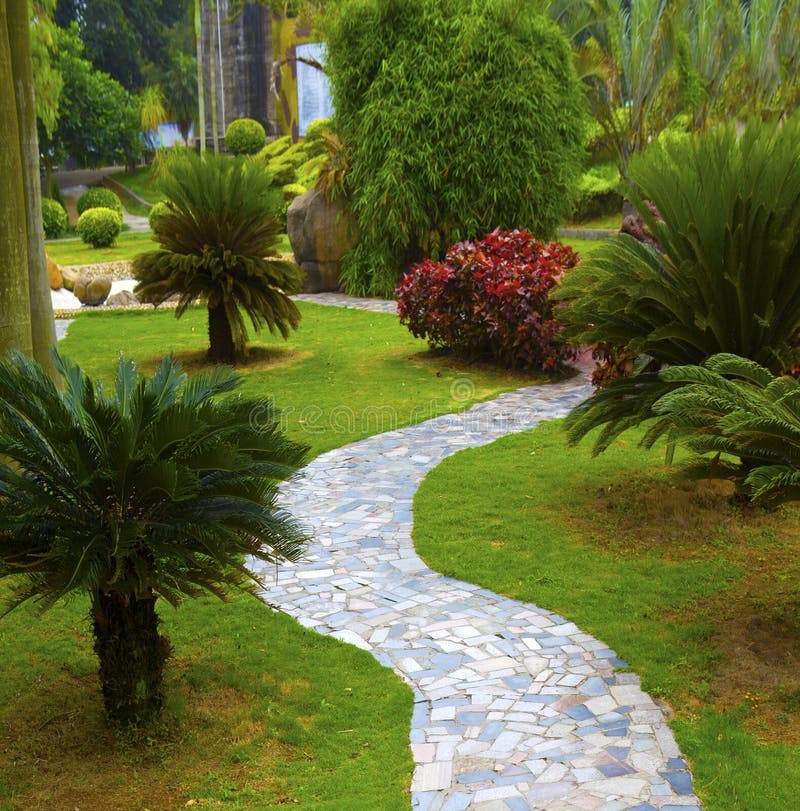 1,055 Stepping Stone Path Grass Stock Photos - Free & Royalty-Free ...