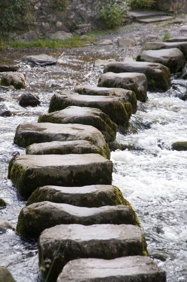 Stepping stones stock image. Image of river, path, nature - 5767057