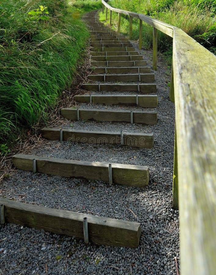 Steps stock photo. Image of footpath, green, step, away - 27767732