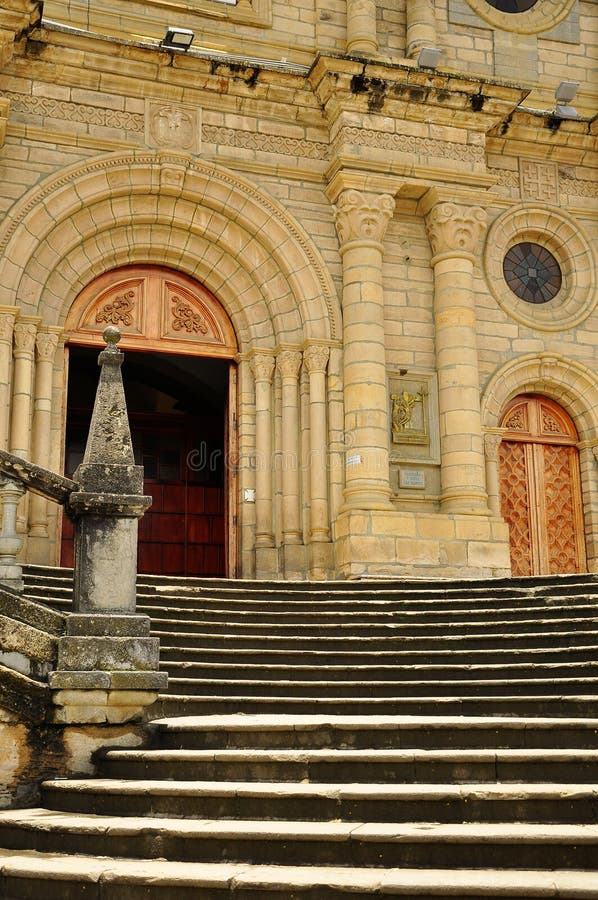 Azogues Cathedral, Province of Azogues, Ecuador Stock Image - Image of ...