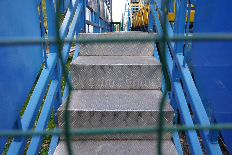 Steps in the Amusement Park Stock Photo - Image of carousel, urban ...