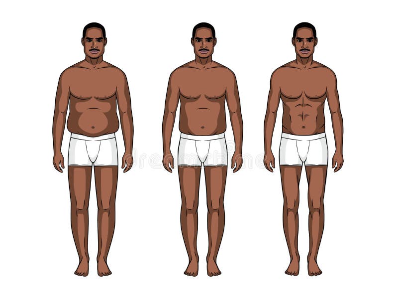 Before after Body Transformation. Fit Man Showing His Muscle Stock ...