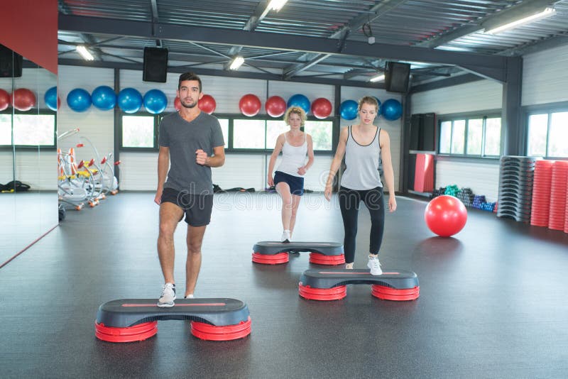 Aerobic Steps Gym Stock Photos - Free & Royalty-Free Stock Photos from ...