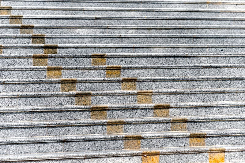 Steps of an Empty Stone Granite Staircase Close Up Stock Image - Image ...