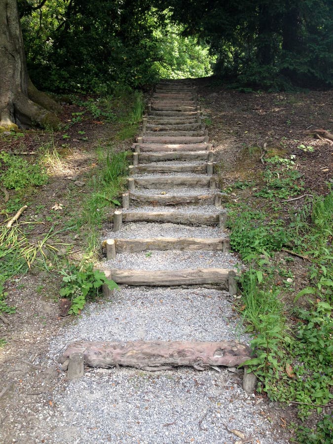 Path of Steps Stairway Leading Upwards Stock Photo - Image of stairway ...