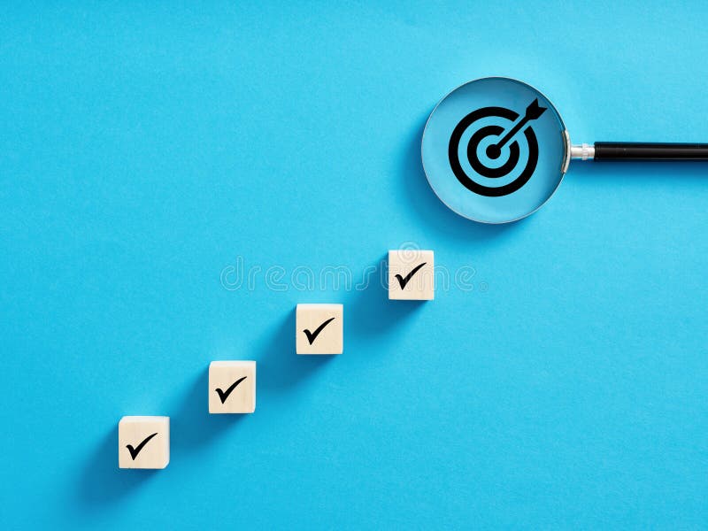 Steps for Goal Achievement and Business Success. Project Tracking and ...