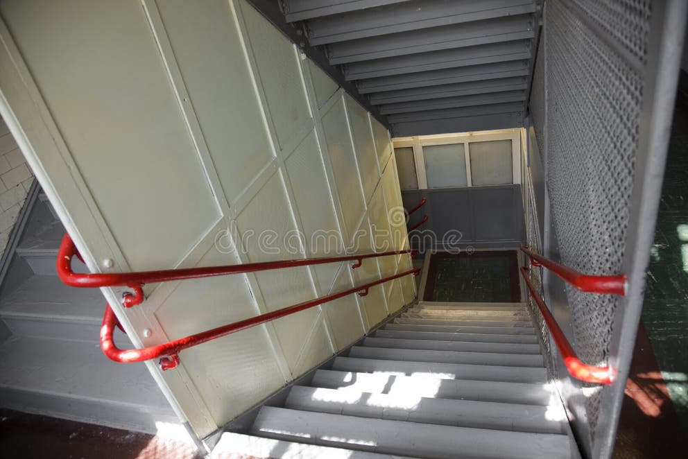 Steps going down stock image. Image of stairs, education - 14063193