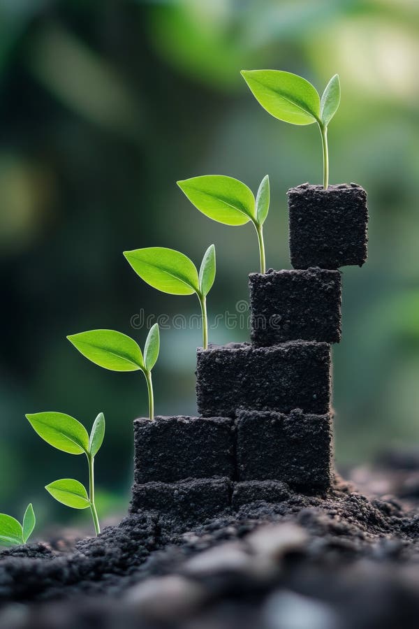 Steps of Growth, How Nature Nurtures Seedlings in Sustainable Soil ...