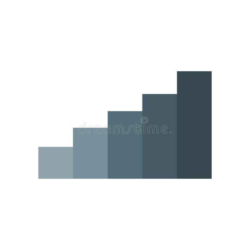 Steps Icon Vector Sign and Symbol Isolated on White Background, Steps ...