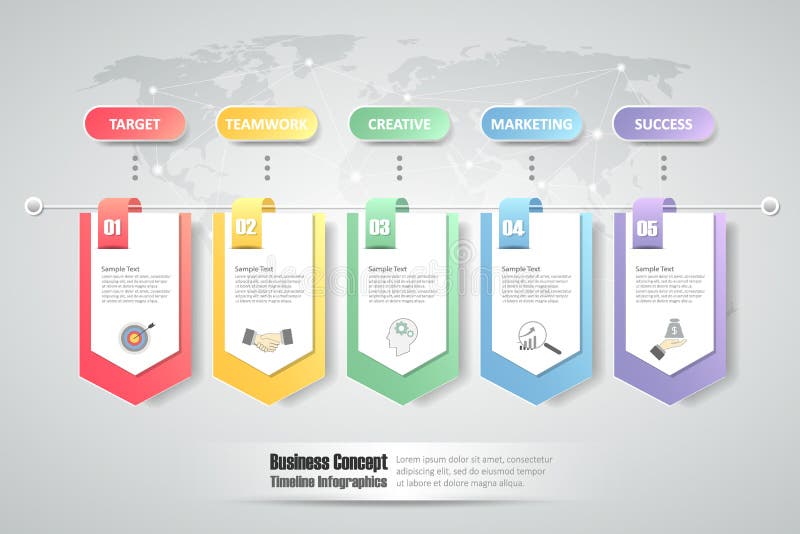 5 Steps Infographic Template. Can Be Used for Workflow Layout, Diagram ... 5 Steps Infographic Template. Can Be Used for Workflow Layout, Diagram ...