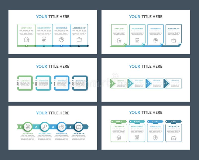 Infographic Templates with Five Steps Stock Vector - Illustration of ...