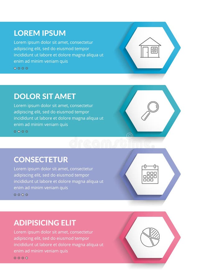 4 Steps Infographics stock vector. Illustration of graph - 116232500 4 Steps Infographics stock vector. Illustration of graph - 116232500