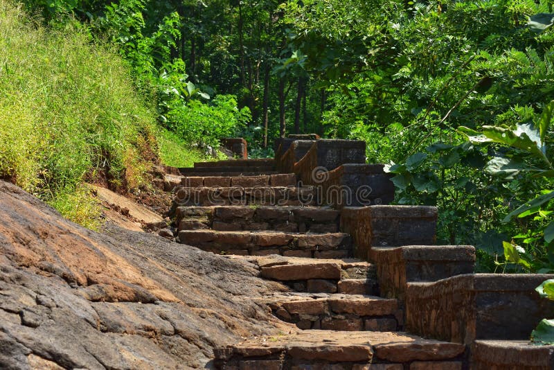Steps in kuda caves stock image. Image of caves, kuda - 129248175