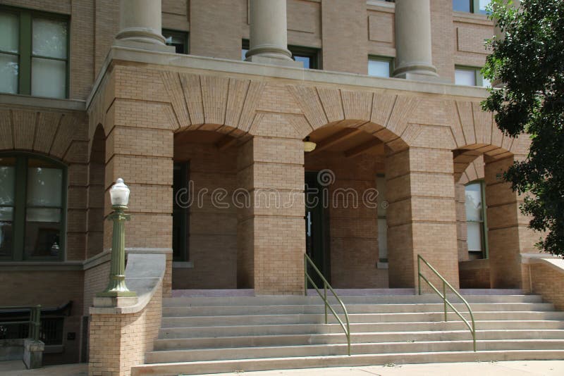 Courthouse Steps stock image. Image of steps, arch, entrance - 228836831