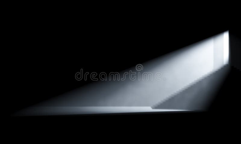 Steps into the light stock illustration. Illustration of leading - 42474626