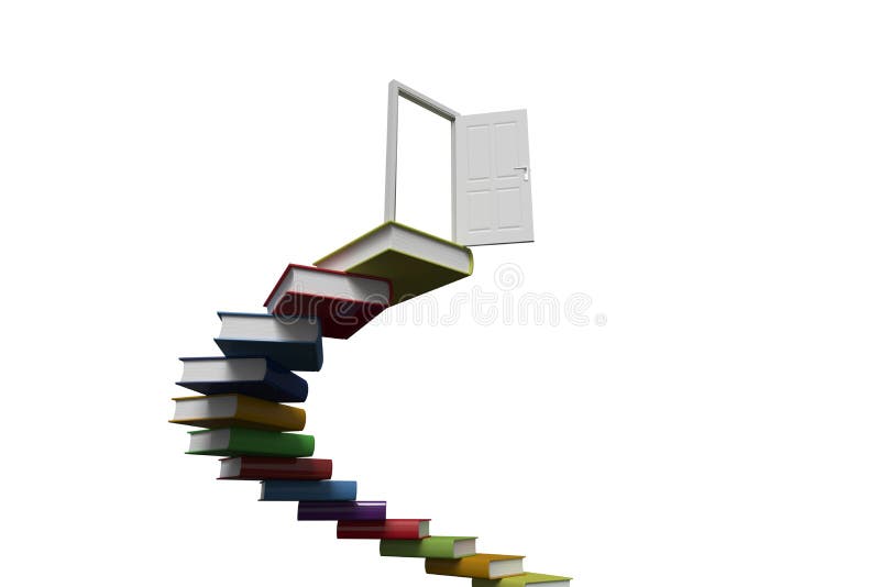 Steps Made Out Books Open Door Stock Illustrations – 21 Steps Made Out ...