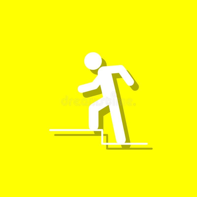 Walking Up Steps Icon Stock Illustrations – 170 Walking Up Steps Icon ...