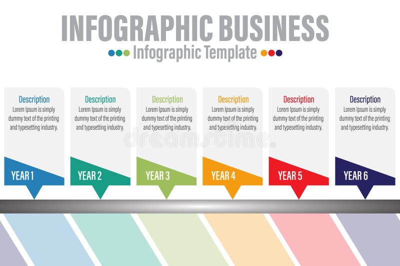 6 Steps Modern Timeline Diagram Calendar with Yearly Rectangle Title ... 6 Steps Modern Timeline Diagram Calendar with Yearly Rectangle Title ...