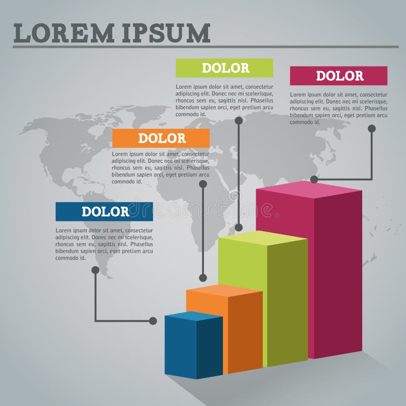 Steps Options and Infographic Design Stock Vector - Illustration of ...