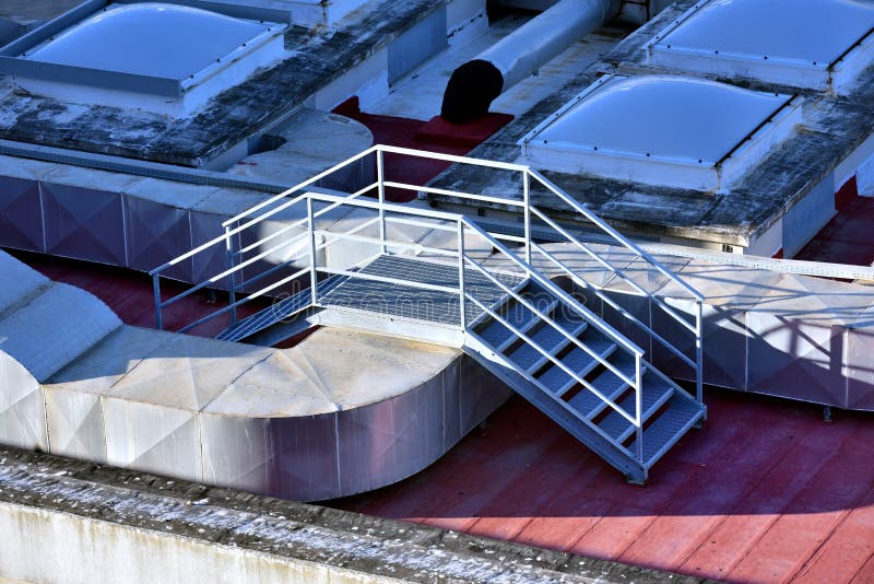 Modular step platform stock image. Image of skylights - 104629699
