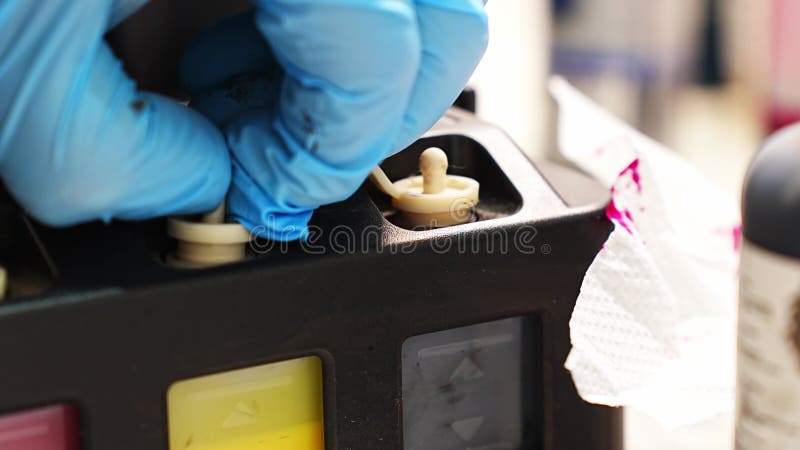 Steps for Refilling Ink in Continuous Ink Supply System for Printers ...