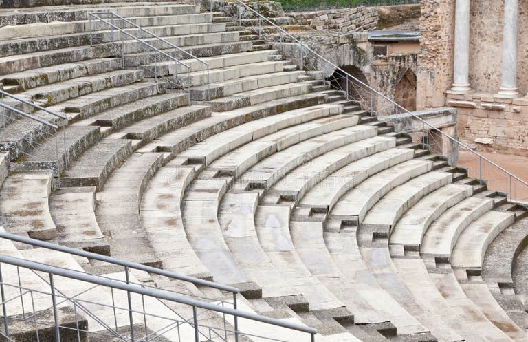 Steps of a Roman circus stock image. Image of culture - 19603801