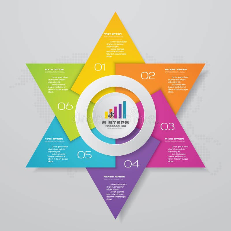 5 Steps Simple&editable Process Chart Infographics Element. Stock ...