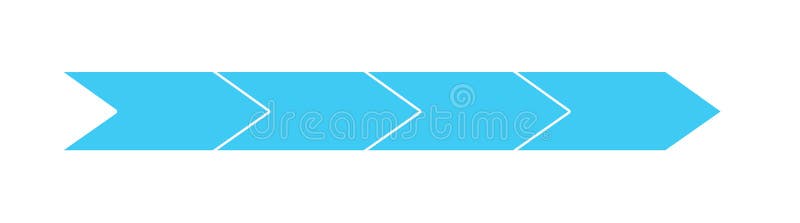 4 Steps or Stages Banner with Black Color Stock Illustration ...