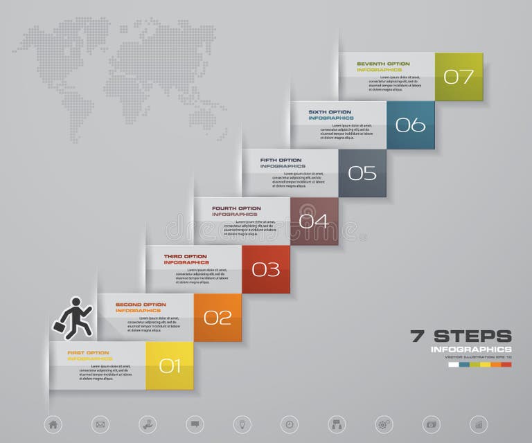 7 Level Infographic Stock Illustrations – 91 7 Level Infographic Stock ...