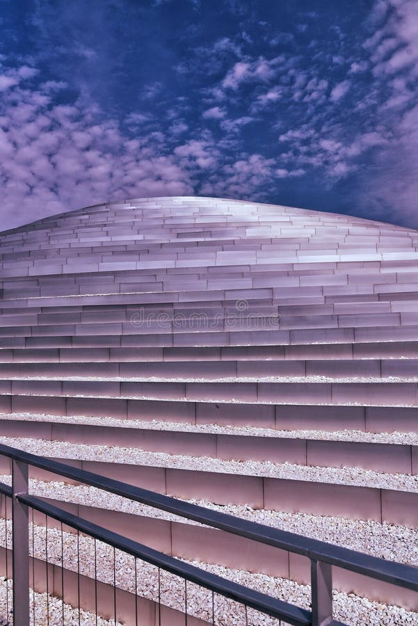 Steps editorial stock image. Image of white, clouds - 277637719