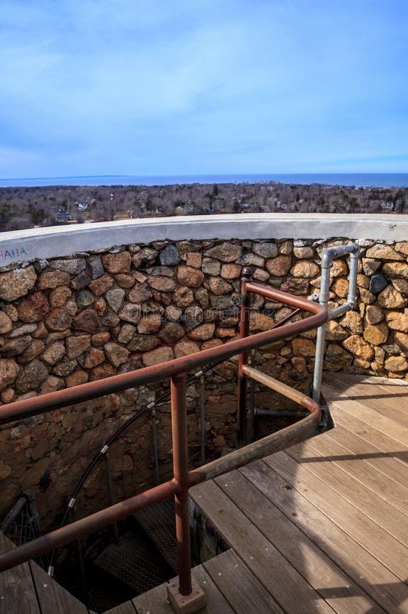 The Steps Surrounded by Cobblestones in the Scargo Tower in Dennis ...