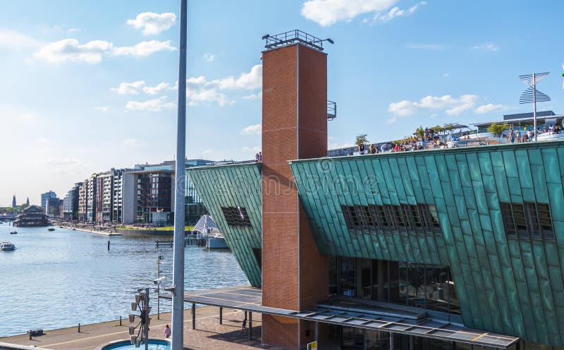 Steps To the Roof of Nemo Science Museum Amsterdam Editorial Image ...