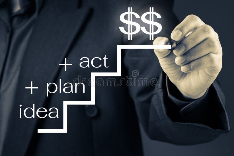 3 steps to success stock photo. Image of goal, inspire - 40235354