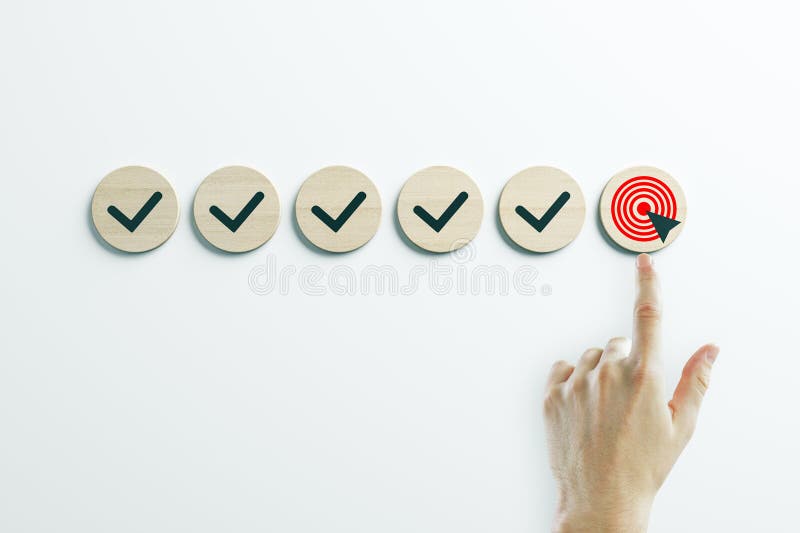 Strategy Planning Growth Steps Leadership Milestone Target Business ...