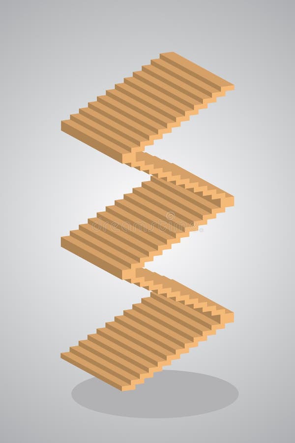 Steps To Success, Stair , Illustration Stock Vector - Illustration of ...